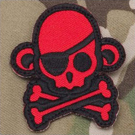 MSM Skullmonkey Pirate - Red/Black – Hock Gift Shop | Army Online Store in Singapore