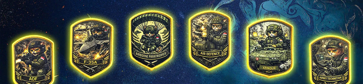 Gear Up: The Tactical Titan Collectible Velcro Patches Are Here! – HOCK ...