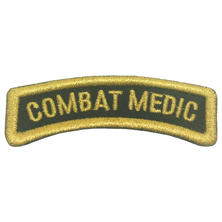 COMBAT MEDIC TAB - BLACK METALLIC GOLD – Hock Gift Shop | Army Online ...