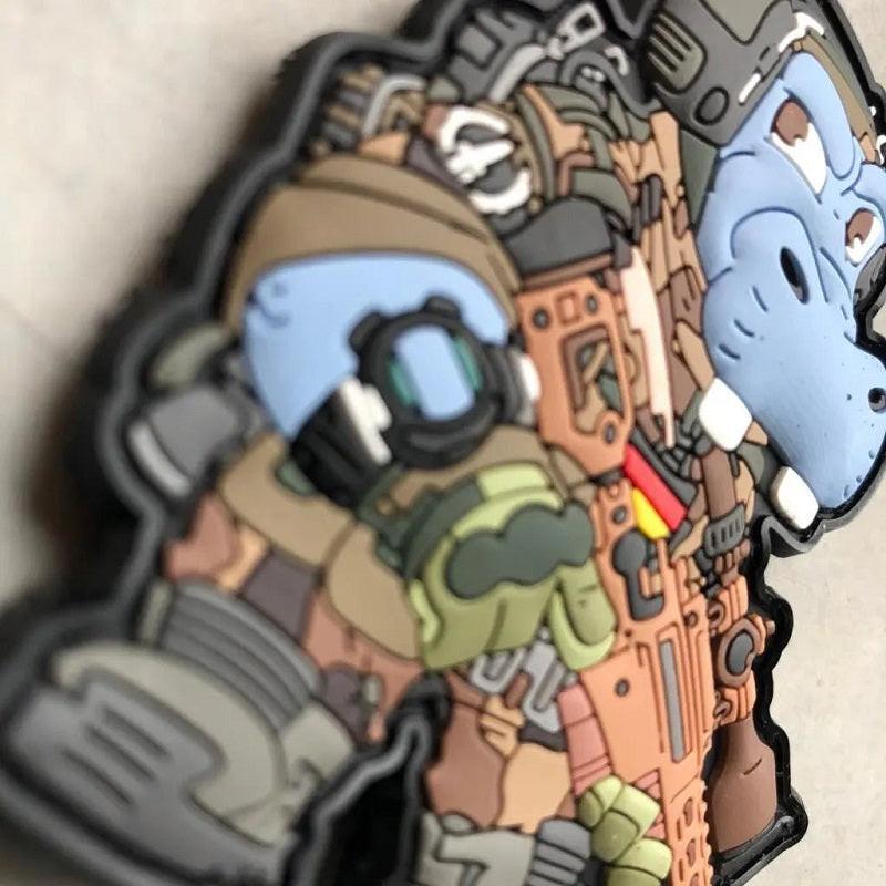 BUNDESWEHR HIPPO #1 - PVC PATCH – Hock Gift Shop | Army Online Store in ...