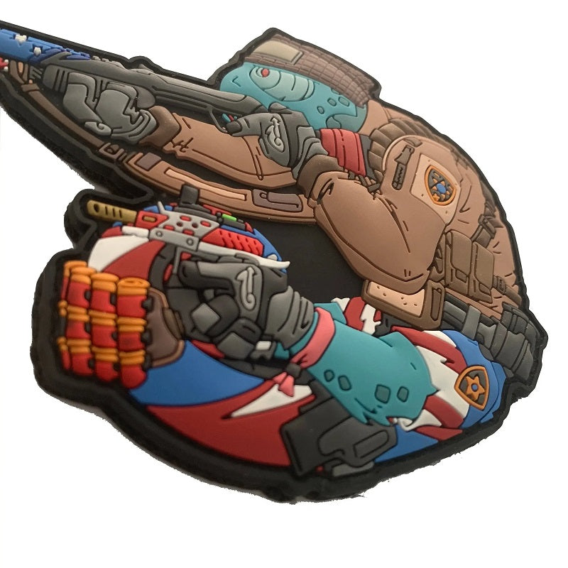 IPSC SHOOTER - PVC PATCH – Hock Gift Shop | Army Online Store in Singapore