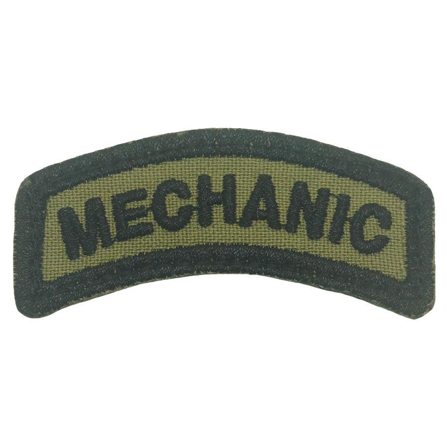 Mechanic Tab Patch Olive Green 6cm x 2cm | Hock – HOCK GIFT SHOP ...