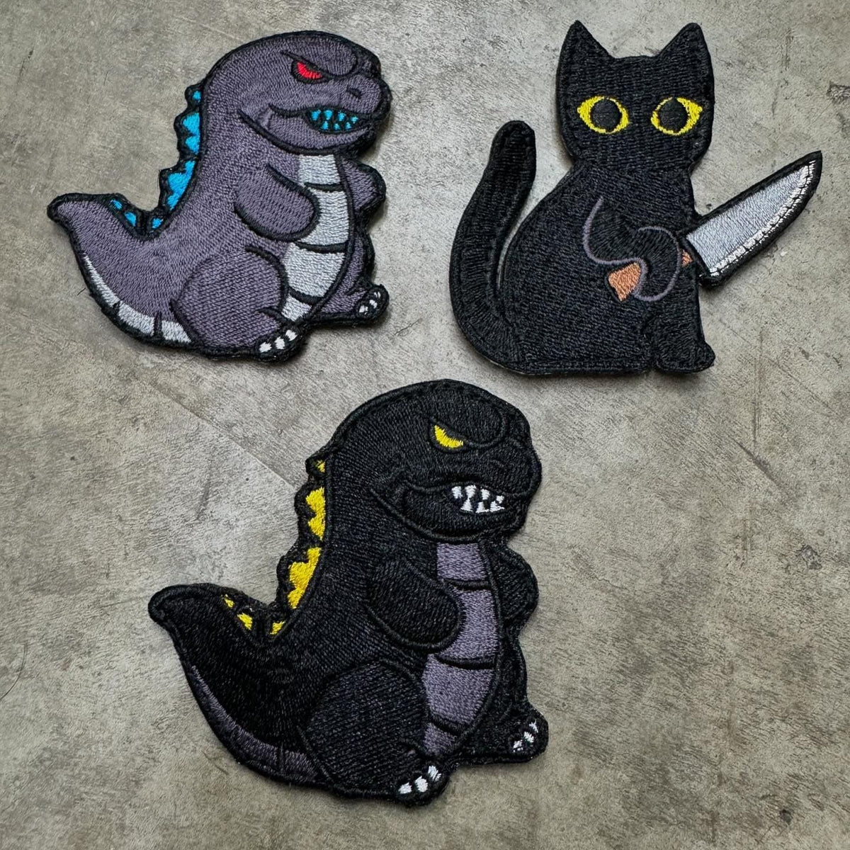Tactical Cat Patch Meowzilla Embroidered Velcro – HOCK GIFT SHOP ...