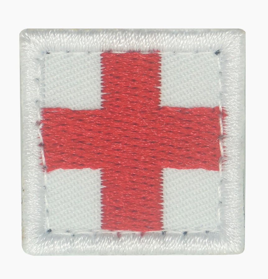1 INCH MINI MEDIC CROSS PATCH - WHITE RED – Hock Gift Shop | Army ...
