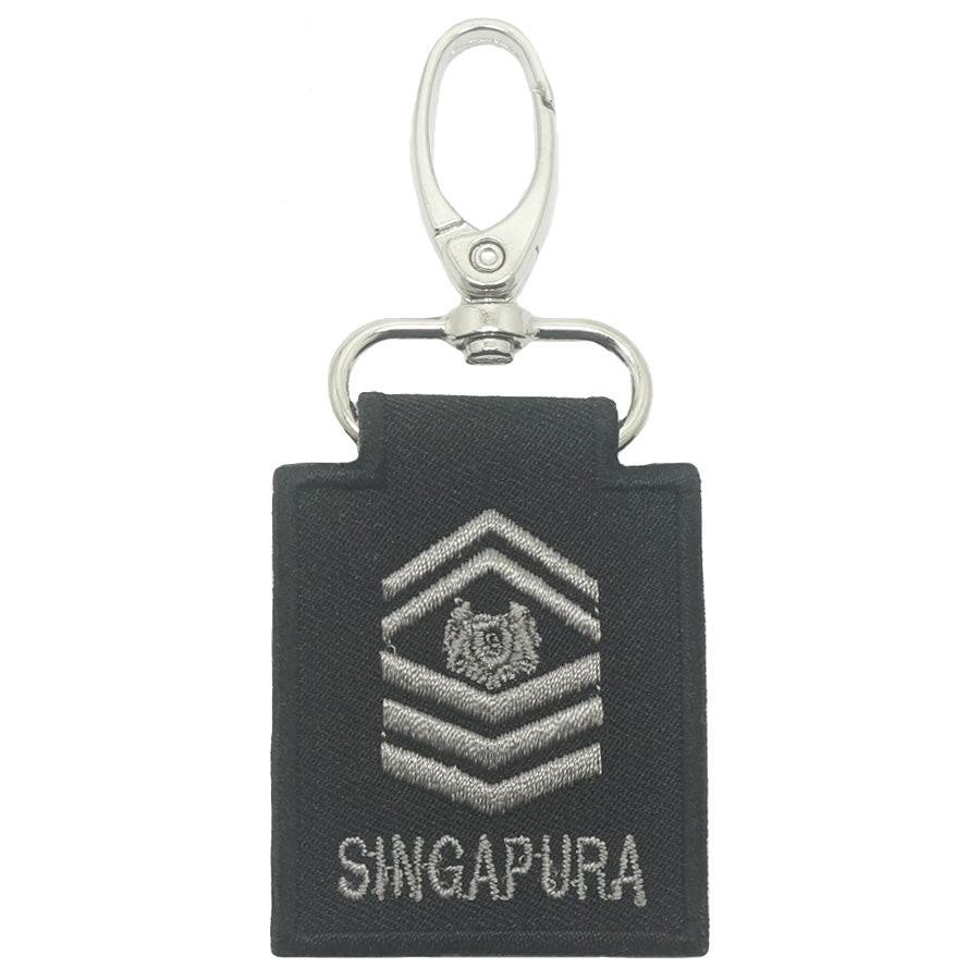 MINI SAF RANK KEYCHAIN - SSG (BLACK FOLIAGE) – Hock Gift Shop | Army ...