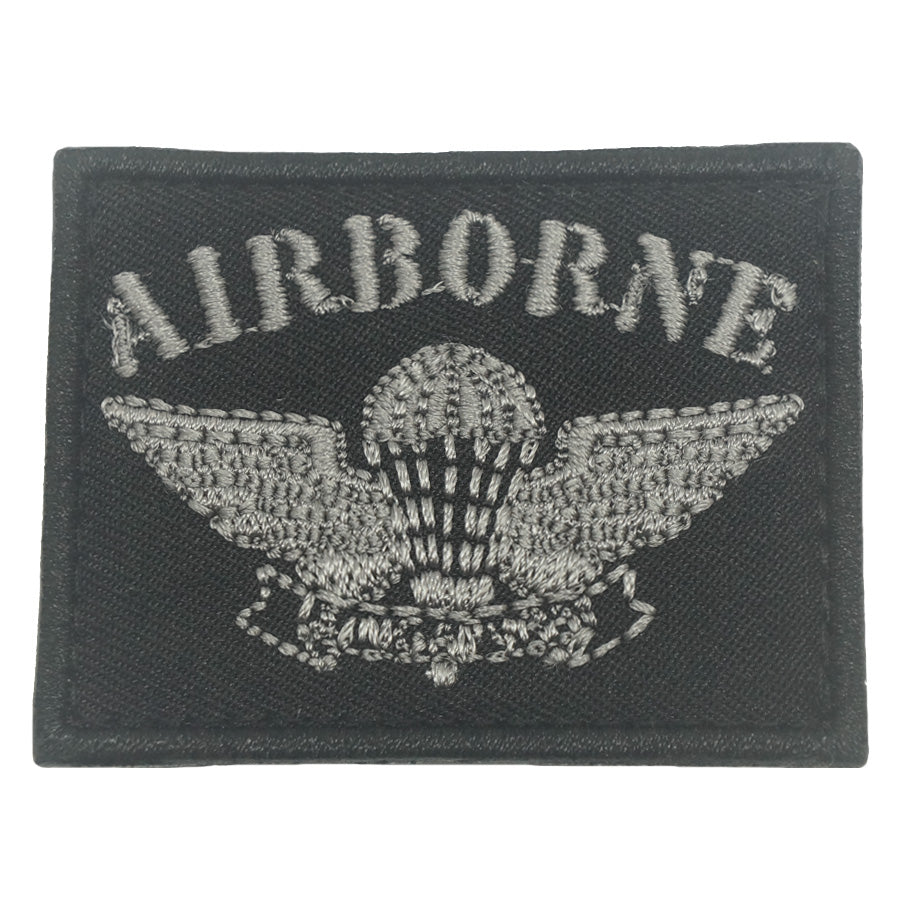 OLD SCHOOL SAF AIRBORNE PATCH - BLACK FOLIAGE – Hock Gift Shop | Army ...