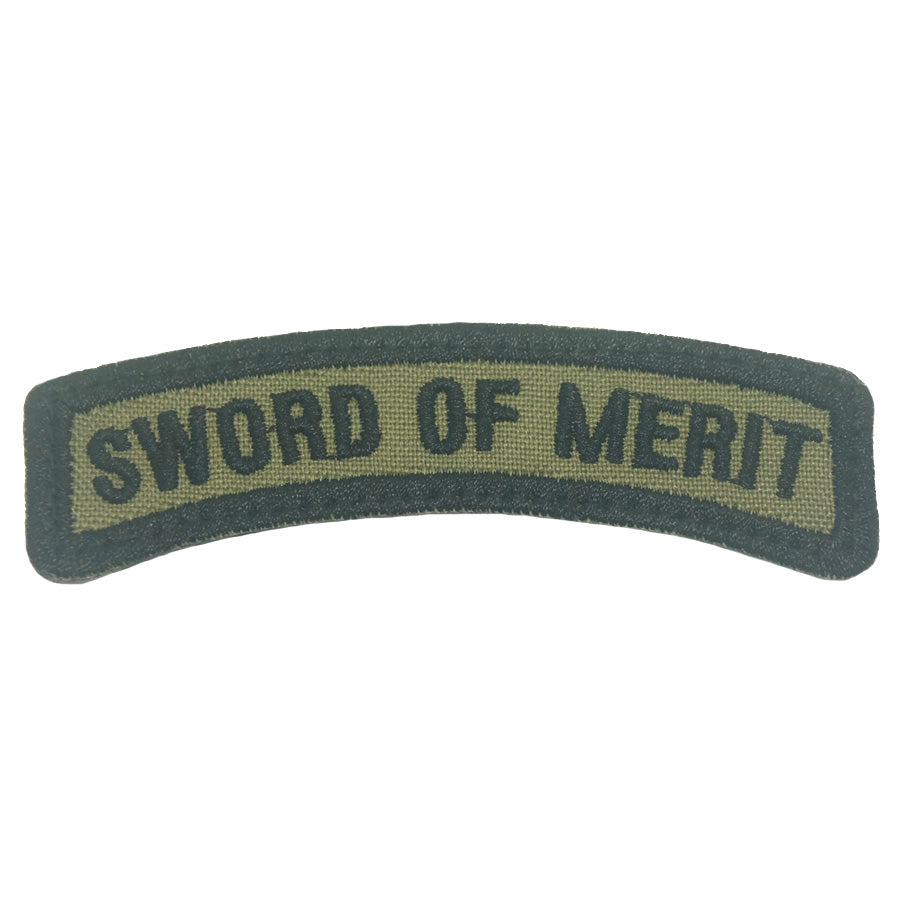 SWORD OF MERIT TAB - OLIVE GREEN – Hock Gift Shop | Army Online Store ...