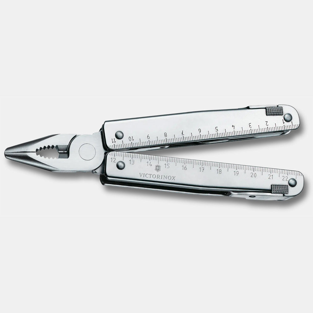 VICTORINOX SWISS TOOL X PLUS RATCHET, BLACK LEATHER POUCH – HOCK GIFT ...