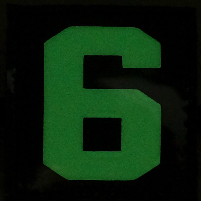 BIG NUMBER 6 OR 9 GITD PATCH - GLOW IN THE DARK – Hock Gift Shop | Army ...