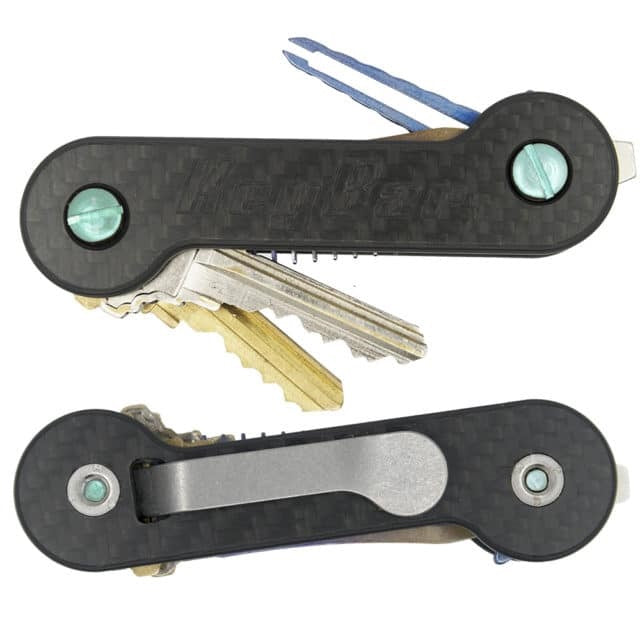 KEYBAR KEY ORGANIZER WITH POCKET CLIP - FULL CARBON FIBER – Hock Gift ...