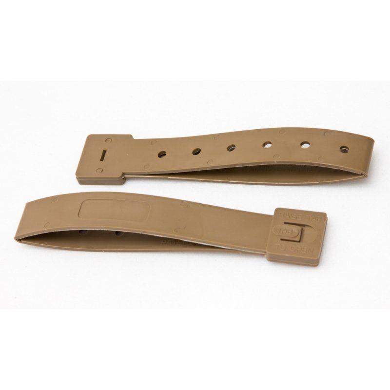 MSM TACTICAL TAILOR 5" MALICE CLIP, LONG (PACK OF 4) - COYOTE BROWN ...