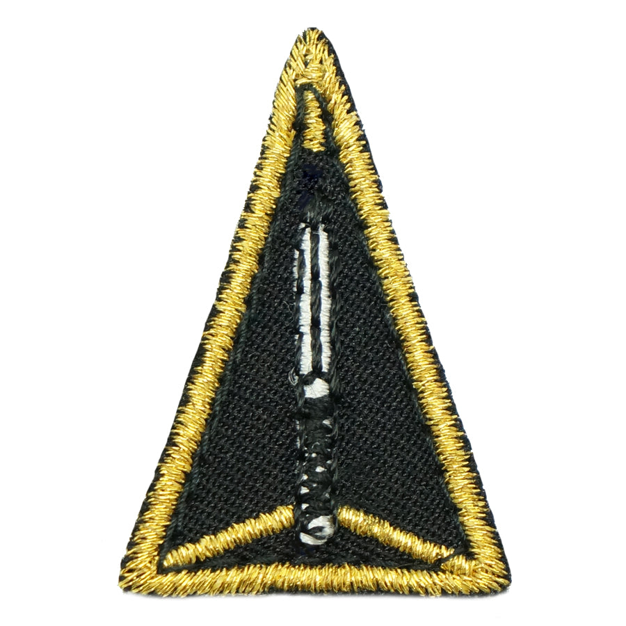 MINI ADF TRIANGULAR PATCH - 3.5CM (BLACK) – Hock Gift Shop | Army ...