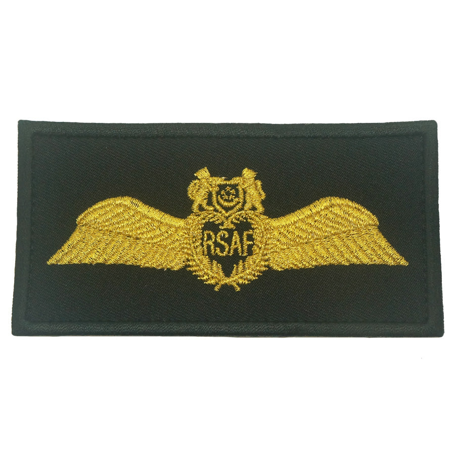 RSAF WING PATCH - BLACK GOLD – Hock Gift Shop | Army Online Store in ...