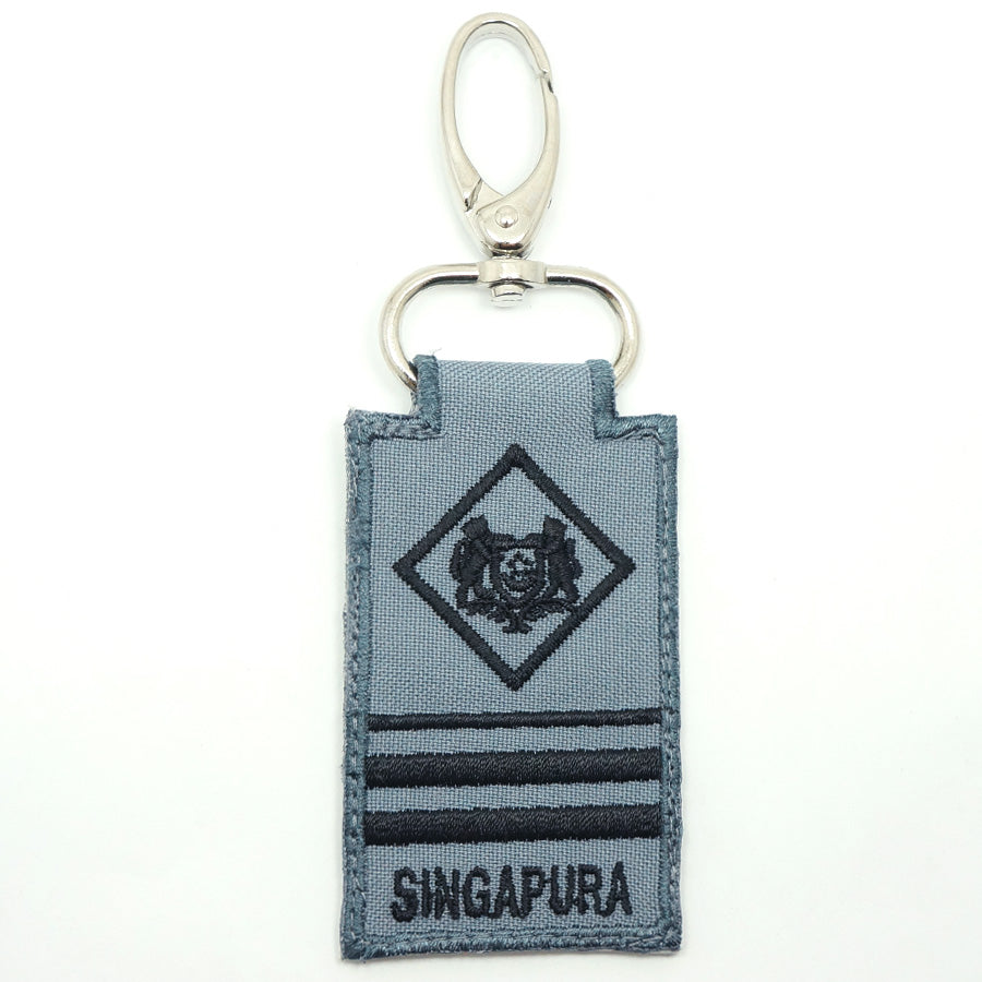 RSN / RSAF MINI RANK KEYCHAIN - ME7 (GRAY) – Hock Gift Shop | Army ...