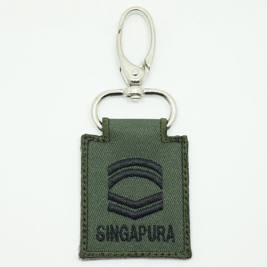 MINI SAF RANK KEYCHAIN - CFC (OD GREEN) – Hock Gift Shop | Army Online ...