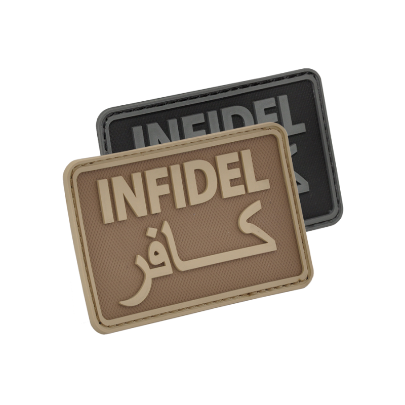 HAZARD 4 INFIDEL MORALE PATCH PVC - COYOTE – Hock Gift Shop | Army ...