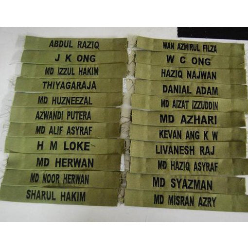 NAME TAGS – Hock Gift Shop | Army Online Store in Singapore